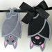 Sleepy Bat Bunting in the Hoop Banner Project Machine Embroidery Design ...