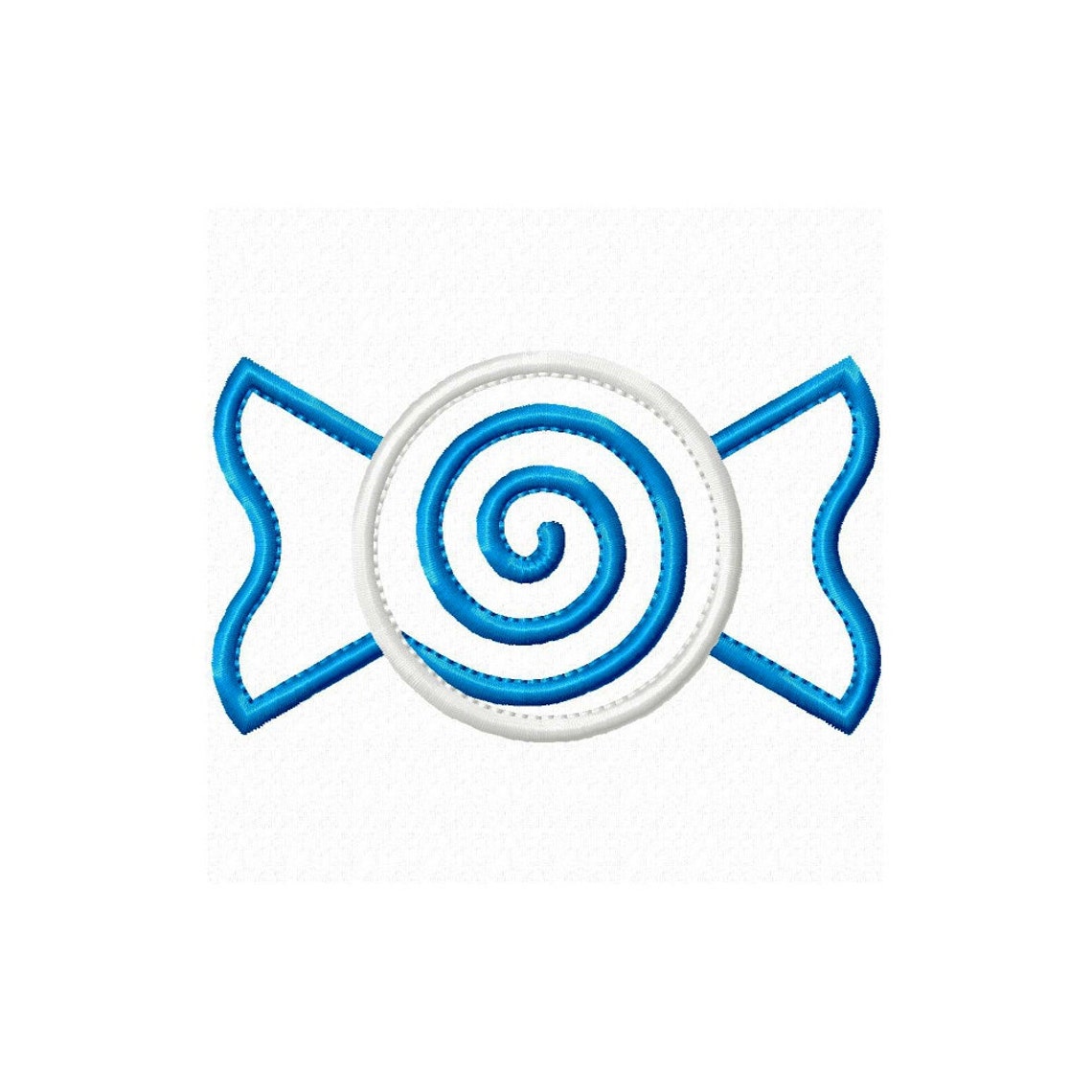 Candy Piece Machine Embroidery Design Applique Patterns in 5 | Etsy