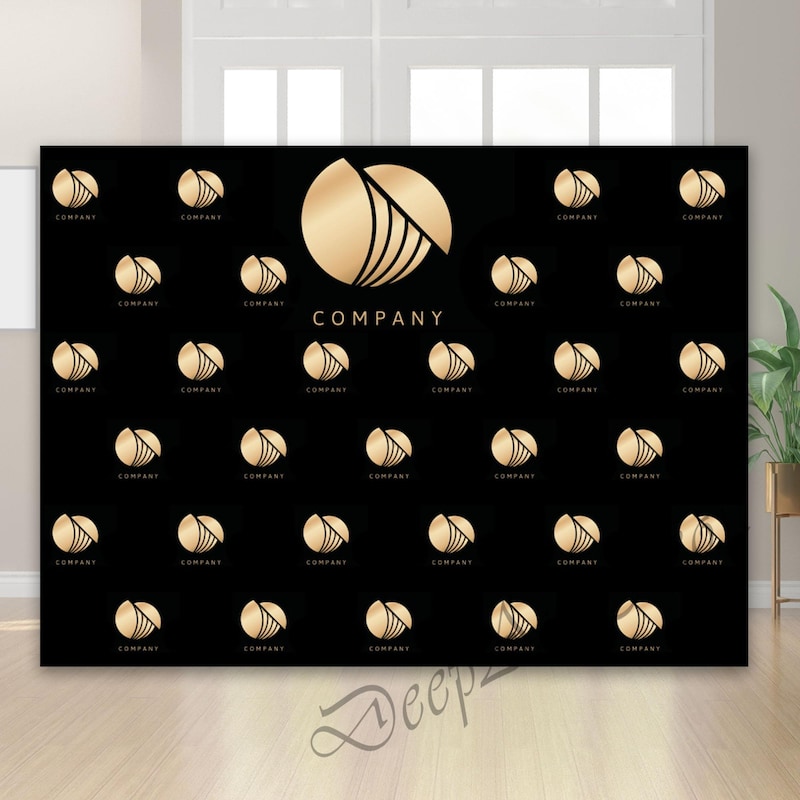 Custom Logo Backdrop - Etsy