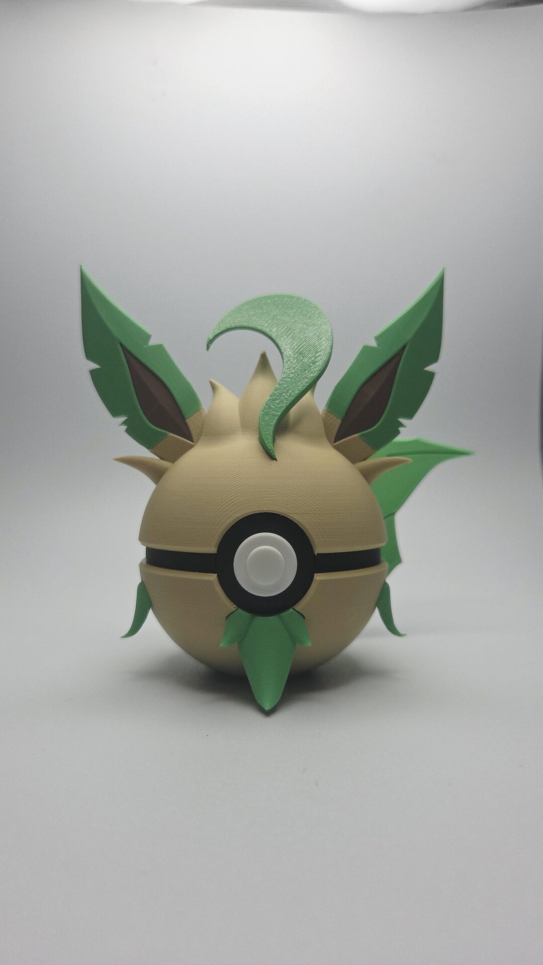 Leafeon Pokeball Figure - Etsy
