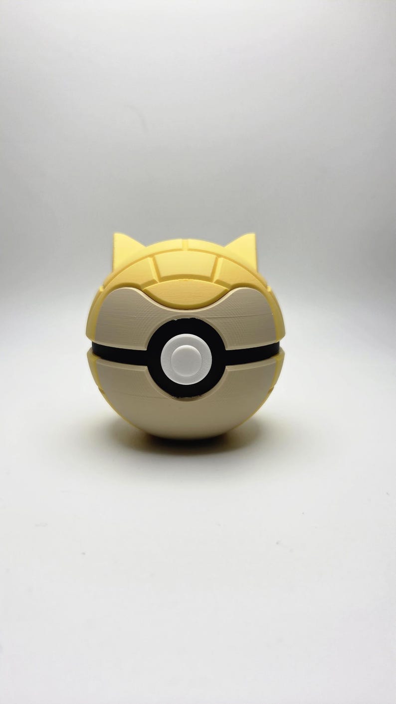 Sandshrew Pokeball Figure - Etsy