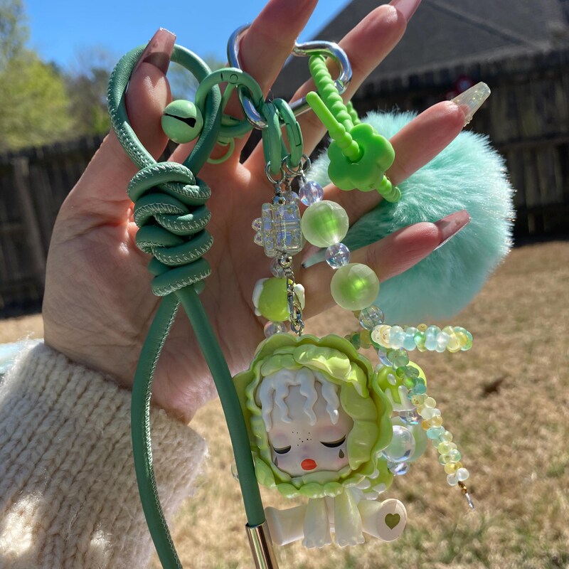 Skullpanda Keychain - Etsy