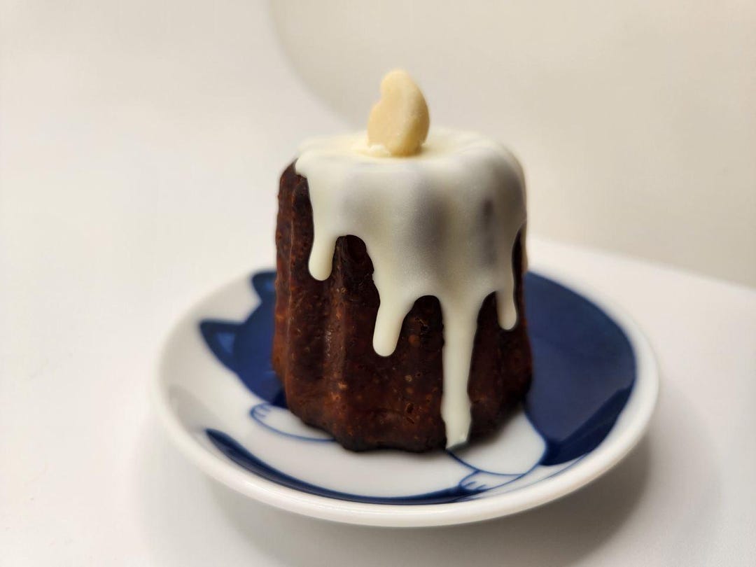 White Chocolate Canelé | Copper Baked | Ultra-crisp Caramelized Crust ...