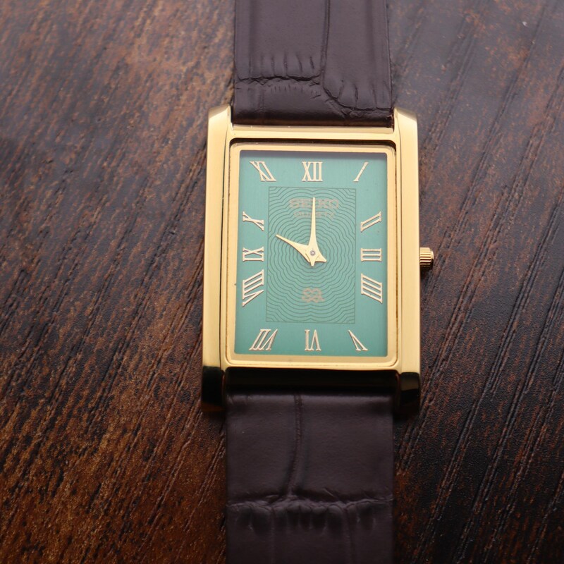 Brown Men Dress Watch - Etsy