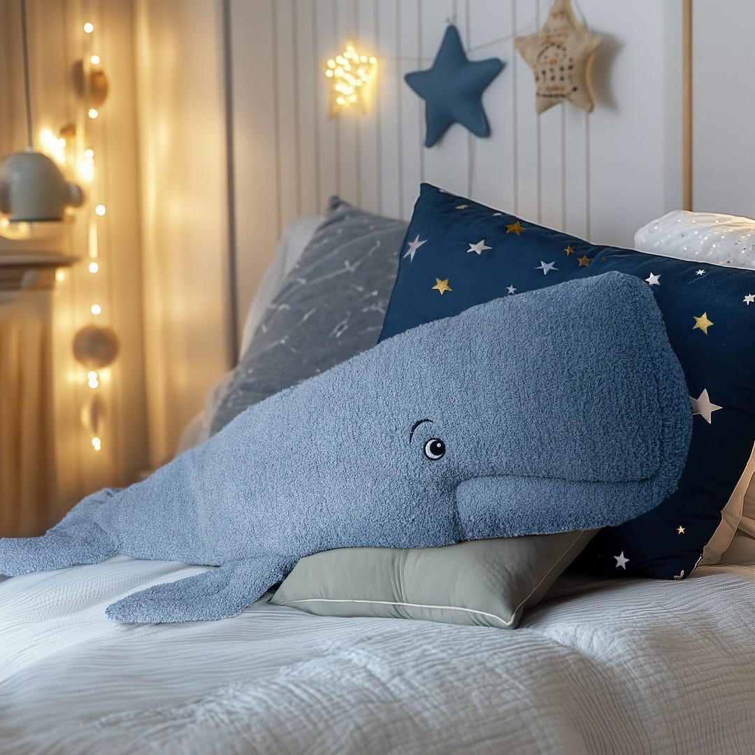 Wavelle: Big Blue Whale - A Perfect Soft Toy and Snuggly Hug for Little ...