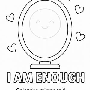 Social-emotional Learning (SEL) Affirmation Cards and Coloring Pages - Etsy