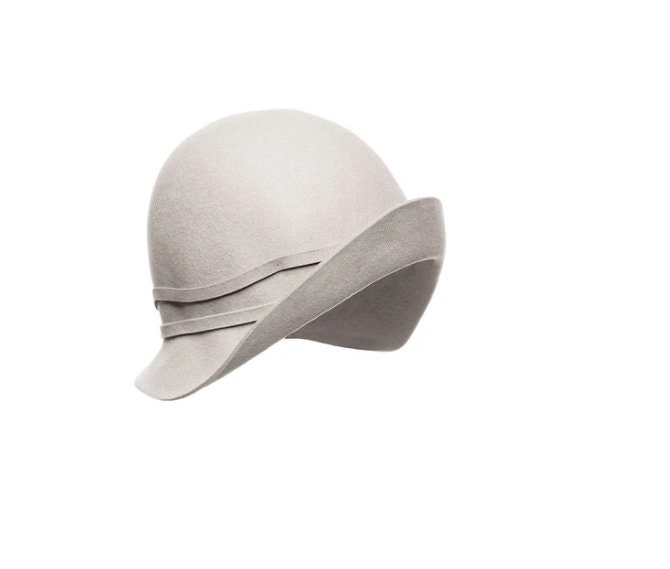 The Joyce Silver Sand: Classic Woman's Hat for the - Etsy