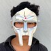 RIP MF DOOM Mask Hand-forged Steel Face Armor Medieval Style Metal Mask ...