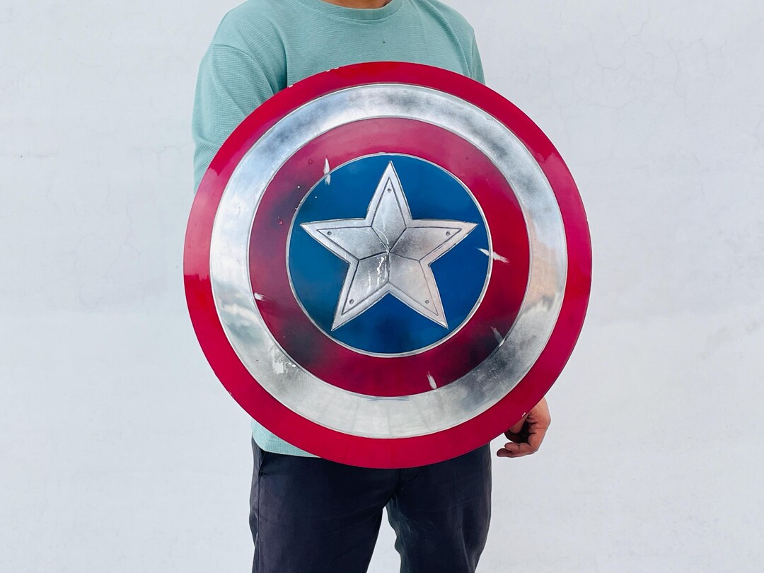 Captain America Damage Shield - Steve Roger Shield - Super-soldier ...