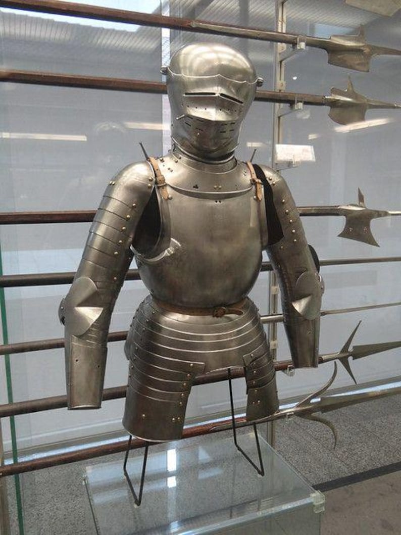 15th Century German Gothic Field Armor | Full Steel Cuirass With Arms ...