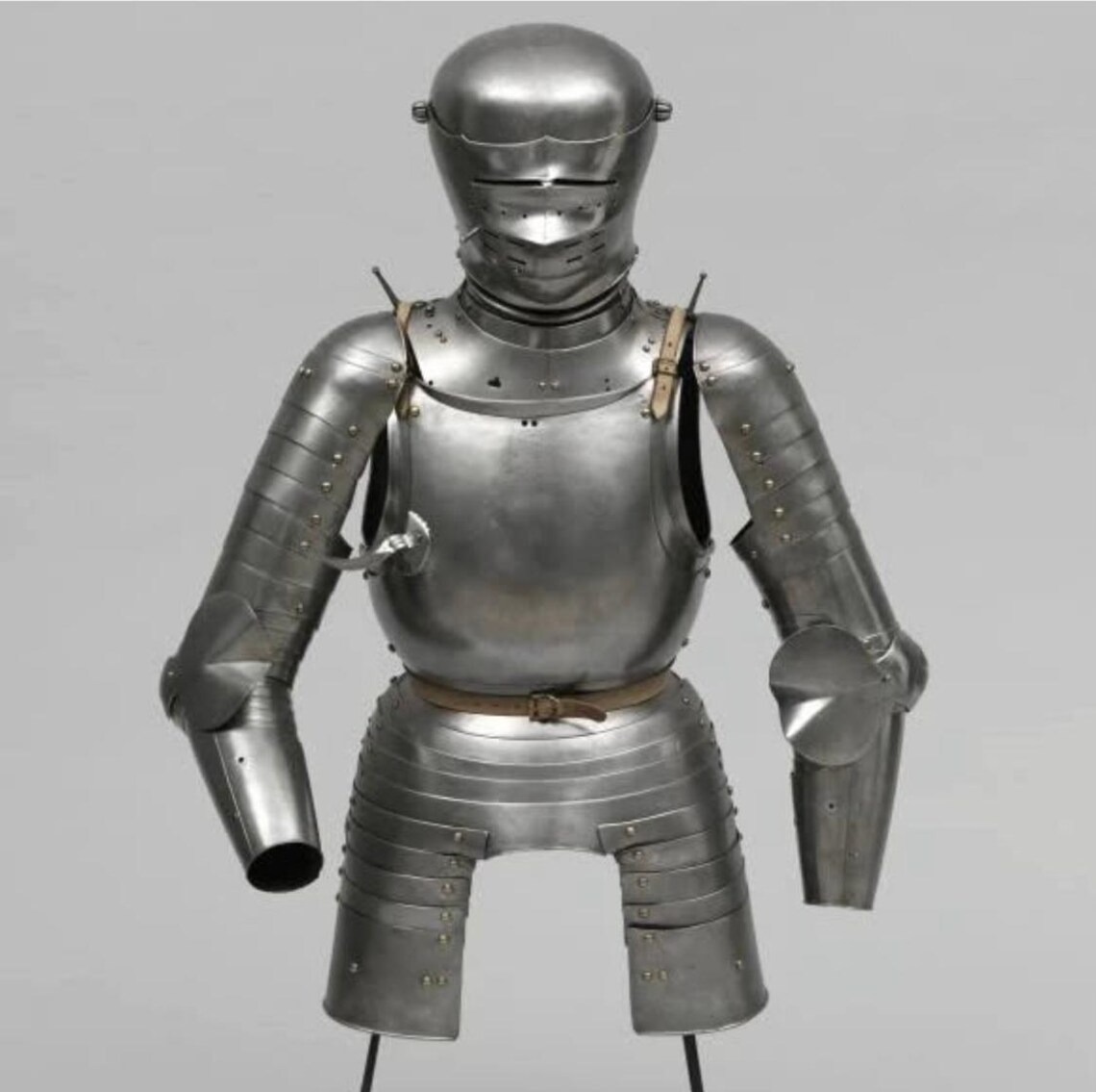 15th Century German Gothic Field Armor | Full Steel Cuirass With Arms ...