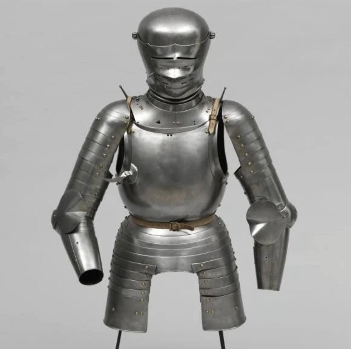 15th Century German Gothic Field Armor | Full Steel Cuirass With Arms ...