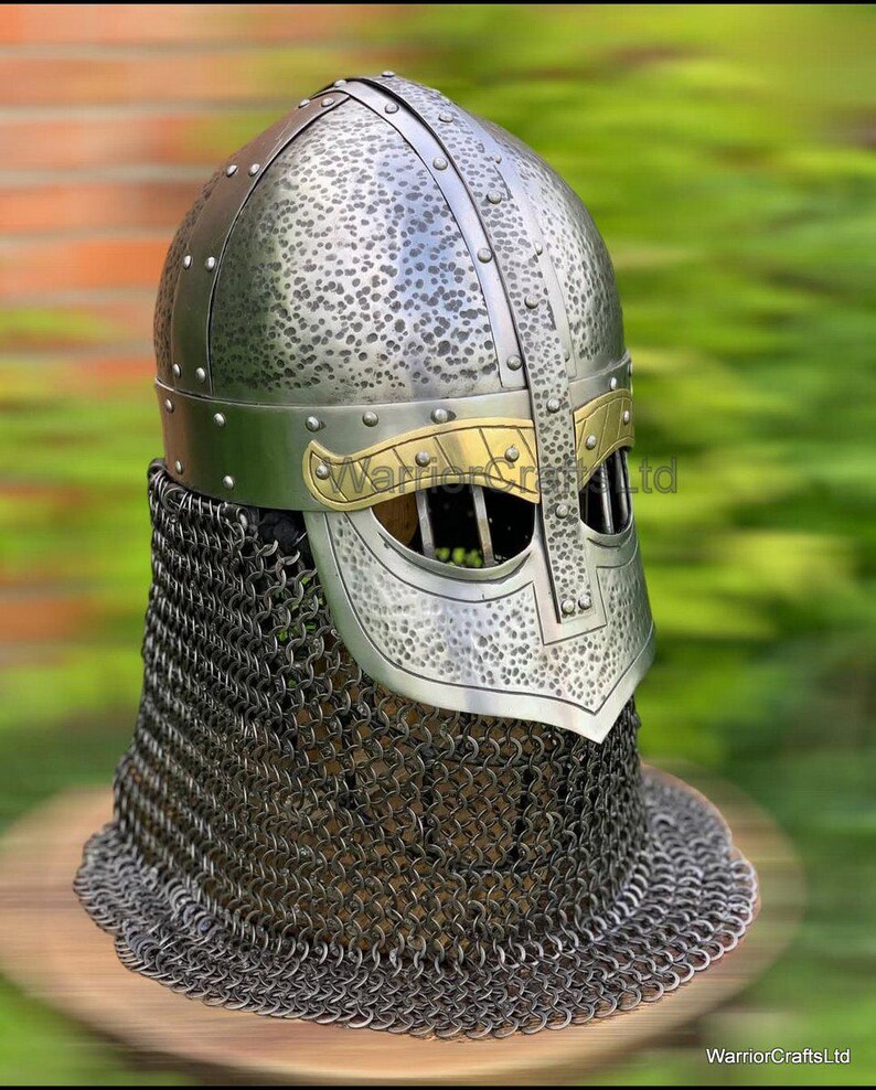 Medieval Viking Vols Great Helmet - Authentic Norse Armor Replica ...