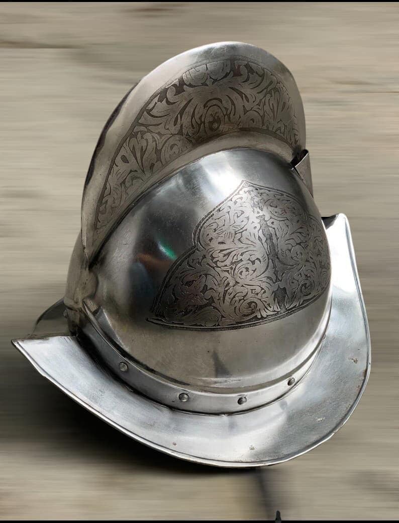 Medieval Morion Helmet ~ Spanish Helmet ~ Prop Replica ~ Roleplay ...