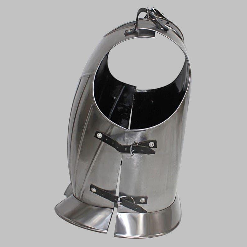Medieval Knight Armor Breastplate - Fluted Gothic Steel Cuirass for ...