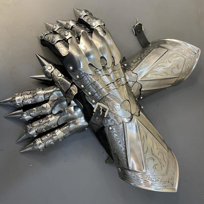 Gothic Gauntlet - Etsy