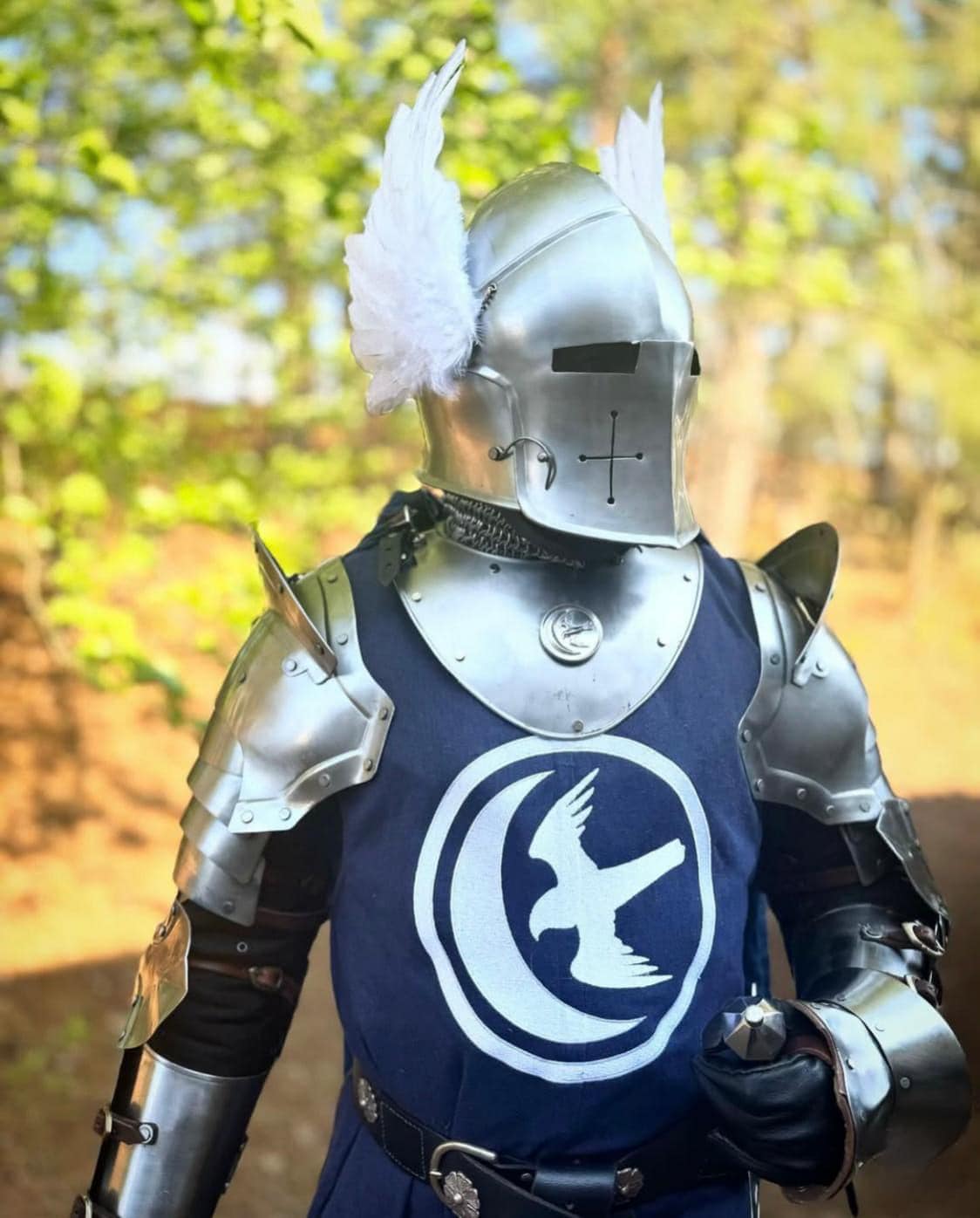 Medieval Full Barbuta Knight Armor With Visor - Full Mild Steel LARP ...