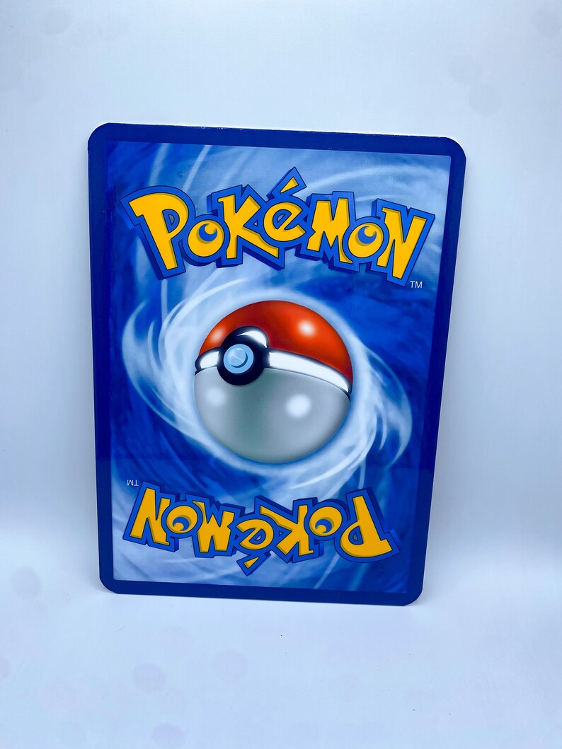 Giant Mimikyu Metal Holo Pokemon Cards Kids Playing Cards - Etsy