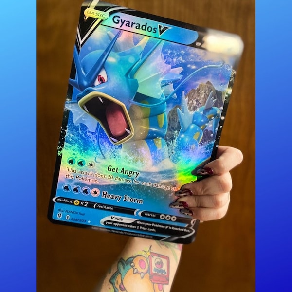 Holo Gyarados Card - Etsy