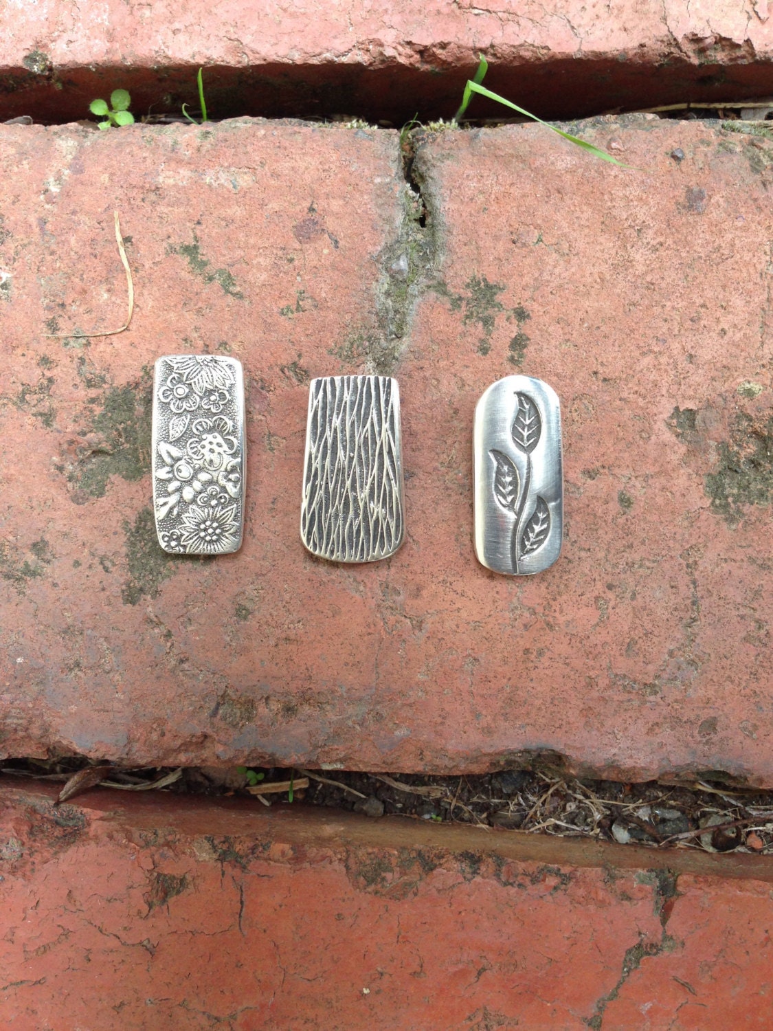 Sterling Silver Wax Cast of a Knife Handle Pendant - Etsy