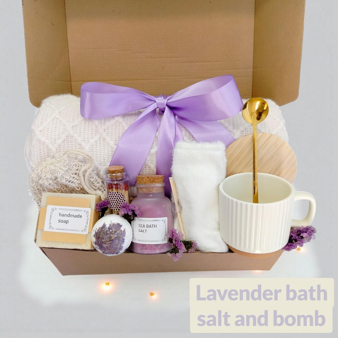 Luxury Self Care Box for Women, Hug in a Box, Care Package for Her ...