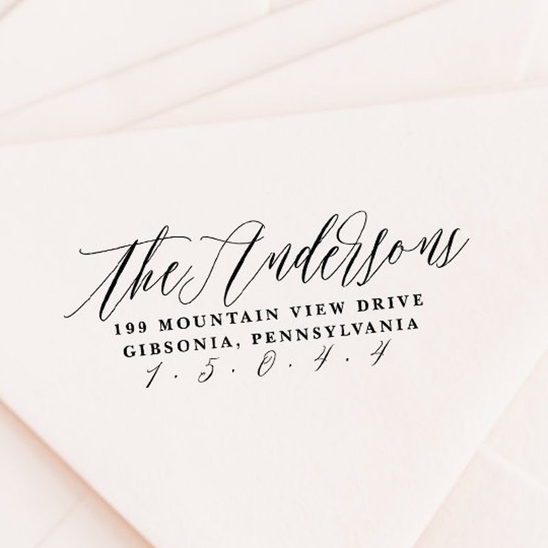 Handwritten Address - Etsy