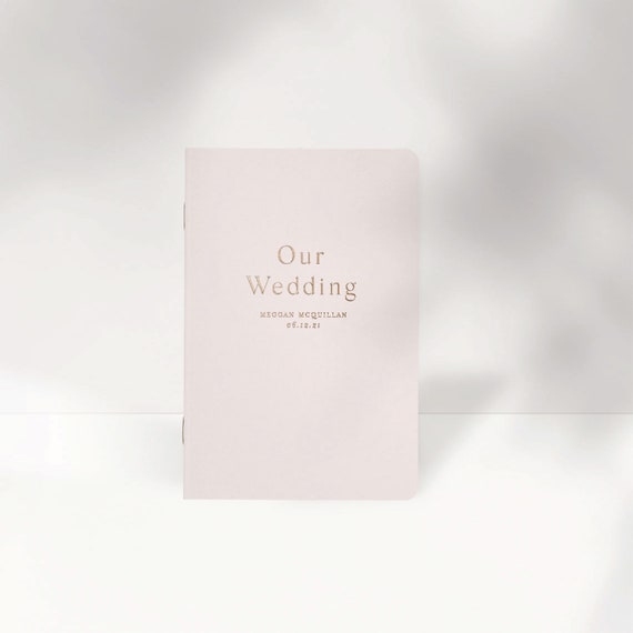 Personalized Wedding Officiant Book, Officiant Gift, Officiant Vow Book ...