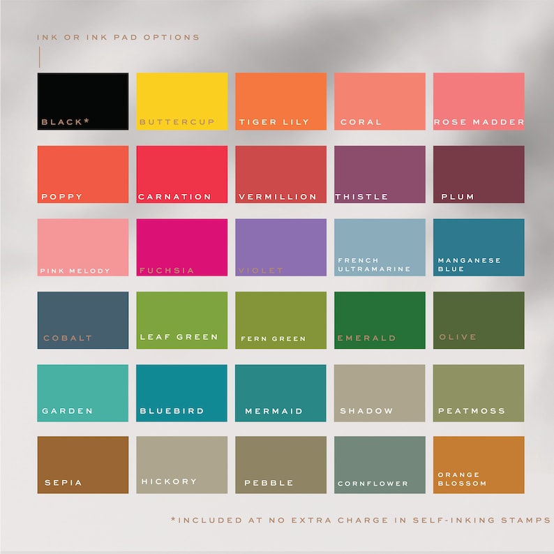 Personalized Return Address Stamp Custom Stamp Self Inking - Etsy