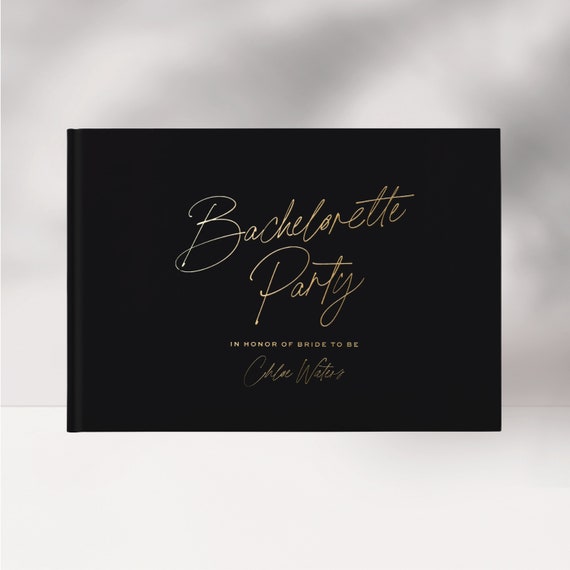 Bachelortte Party Guest Book, Bachelorette Sign In Book, Bride to Be ...