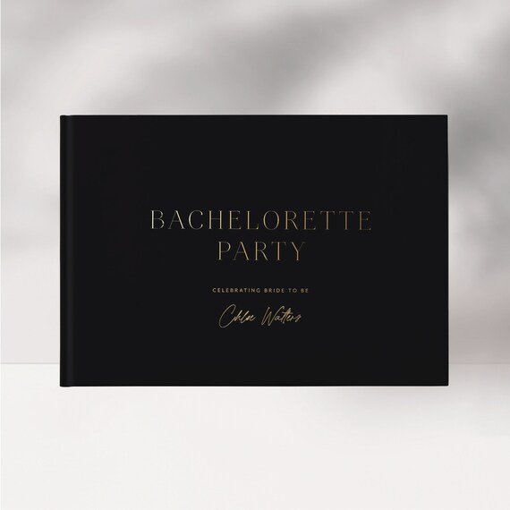 Bachelortte Party Guest Book, Bachelorette Sign In Book, Bride to Be ...