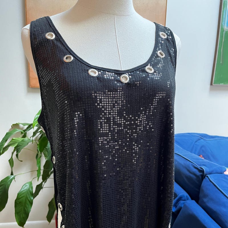 Sequin Tunic - Etsy