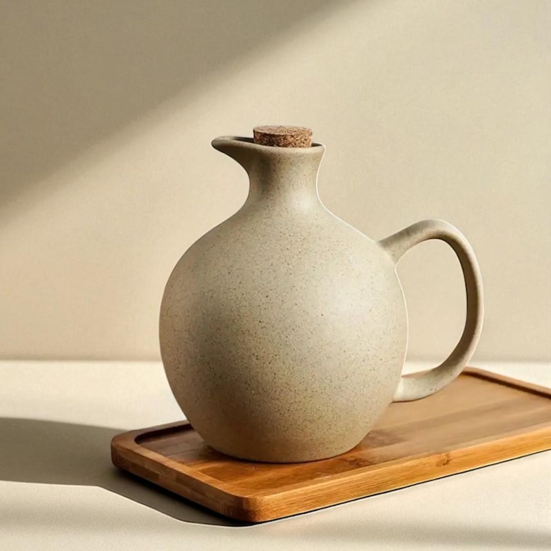 Ceramic Oil Bottle - Etsy