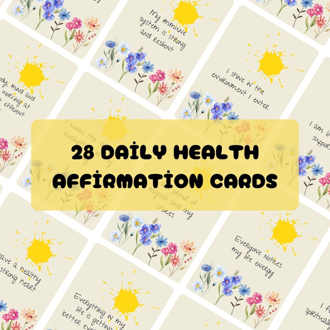 Affirmation Cards Printable /mindfulness Cards / Meditation Cards for ...