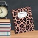 Leopard Print Composition Notebook Covers: Back to School (digital ...