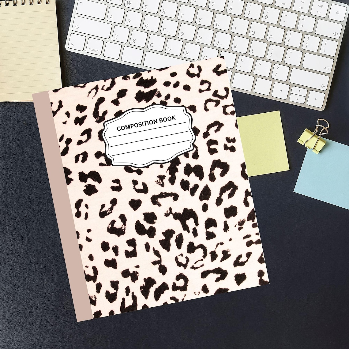 Leopard Print Composition Notebook Covers: Back to School (digital ...