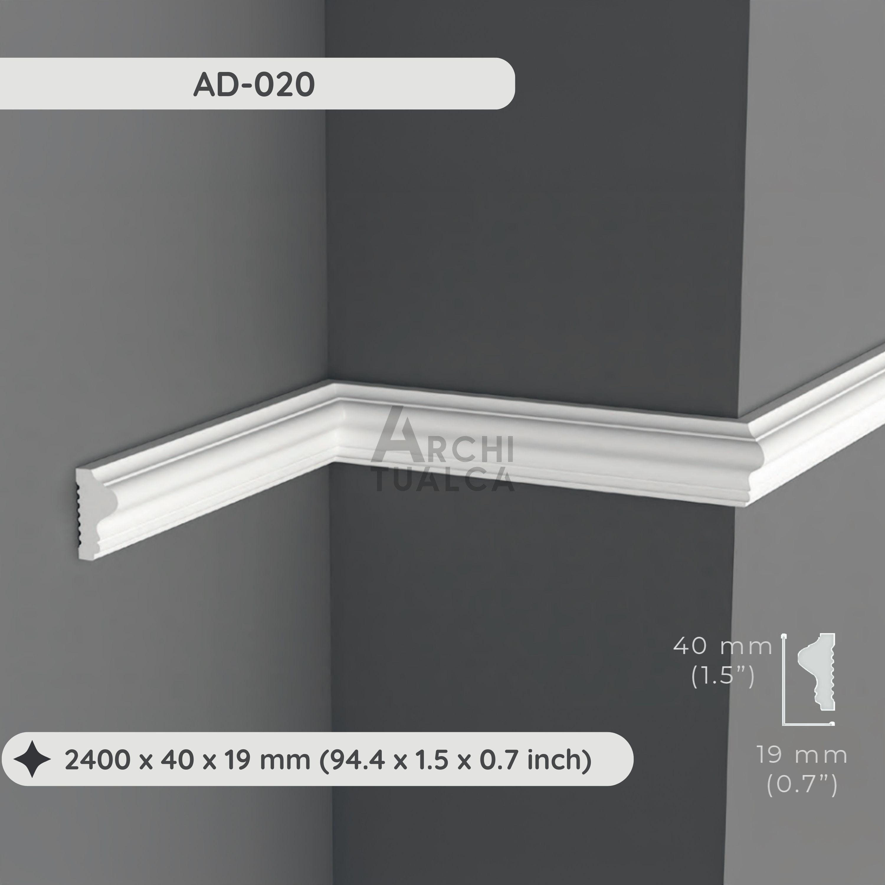 Full Wall Molding Kit – Pre-cut Decorative Trim Panels – Elegant Frame ...