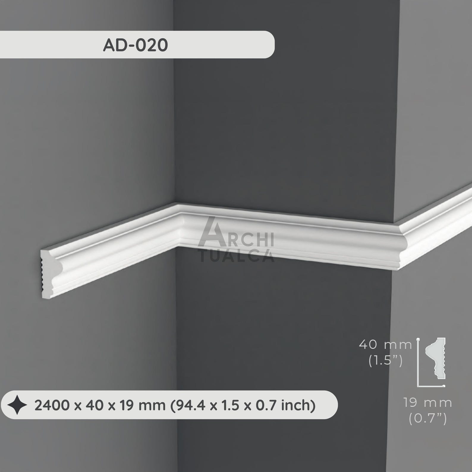 Peel and Stick Wainscoting Kit – Pre-cut Trim for Accent Walls – Half ...