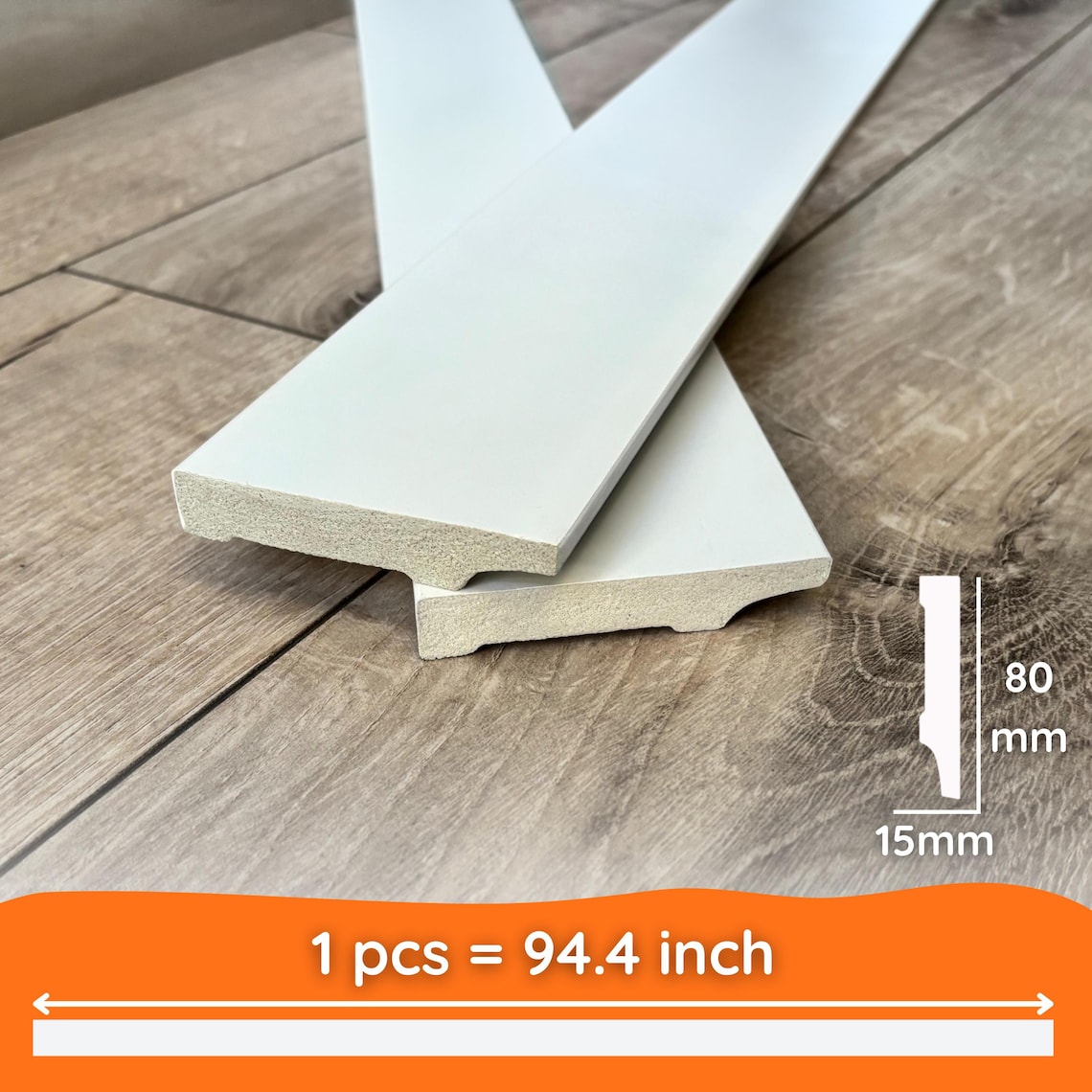Easy Install Decorative Home Decor Molding | Waterproof Baseboard ...