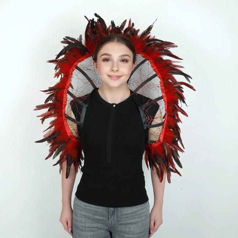 Feather Cape - Etsy
