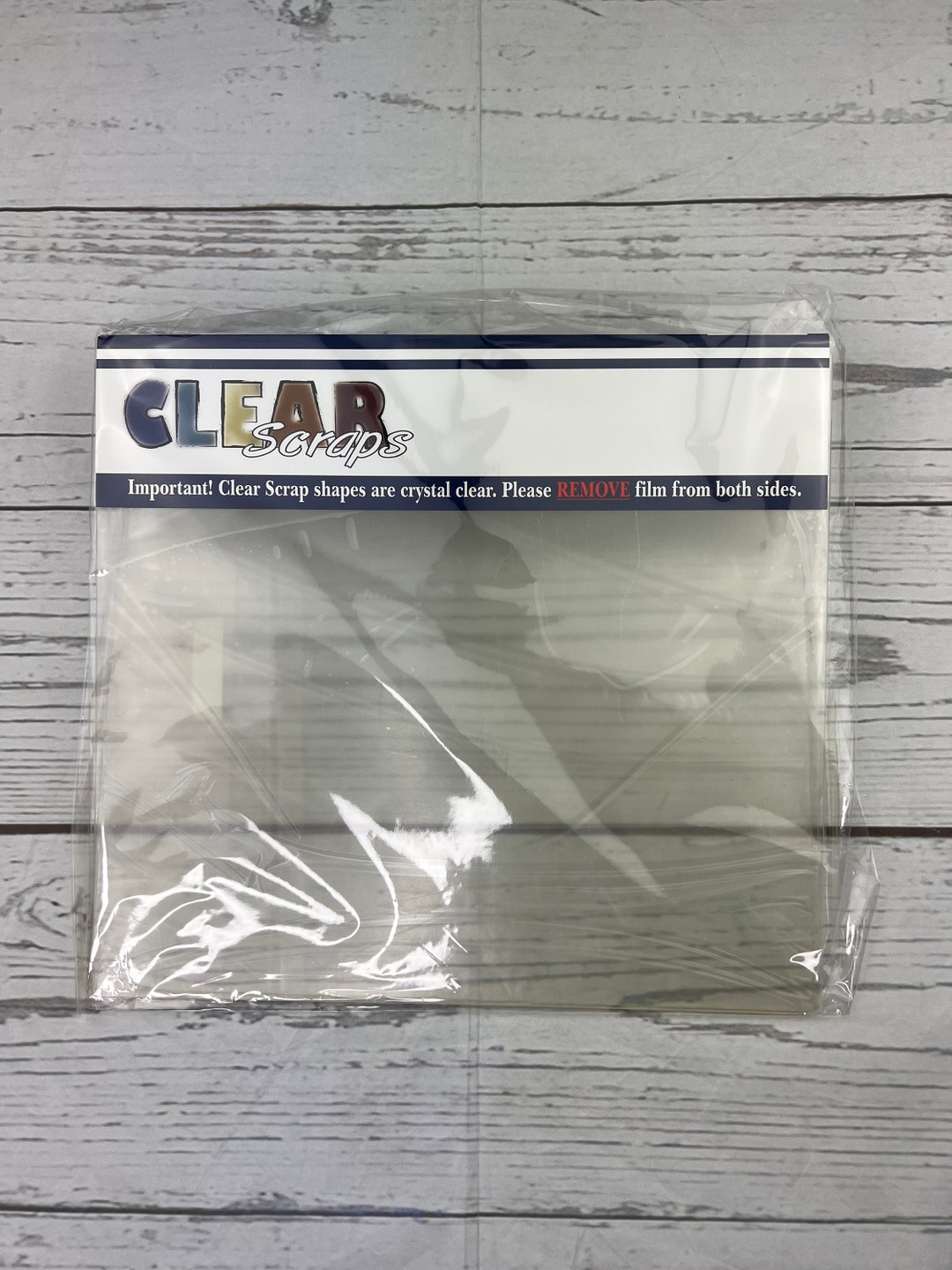 Clear Scraps 9x11.5" Acrylic Binder - Etsy