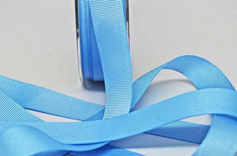 Grosgrain Solid Color Ribbon 3/4 Inch Sky Blue - Etsy