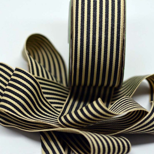 Striped Grosgrain Ribbon by the Yard - Etsy
