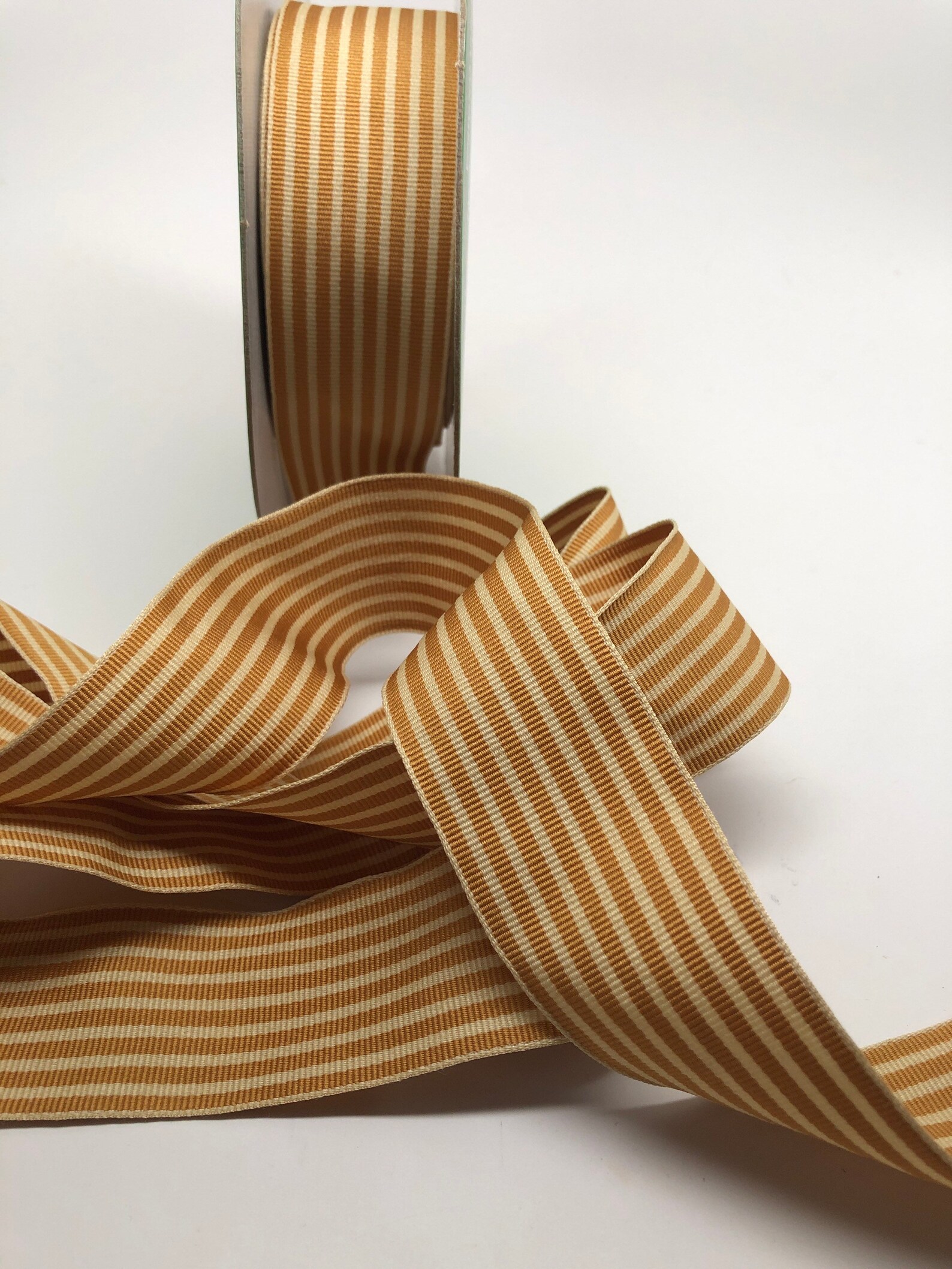 Striped Grosgrain Ribbon 1.5 Inches Honey Cream - Etsy