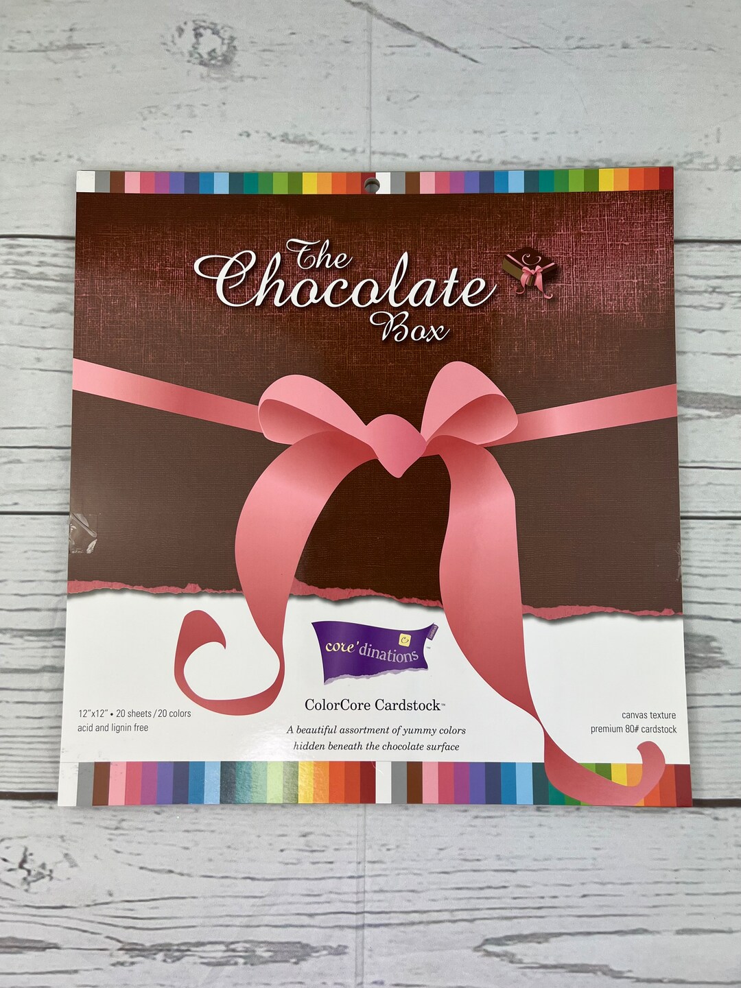 The Chocolate Box Color Core Cardstock - Etsy