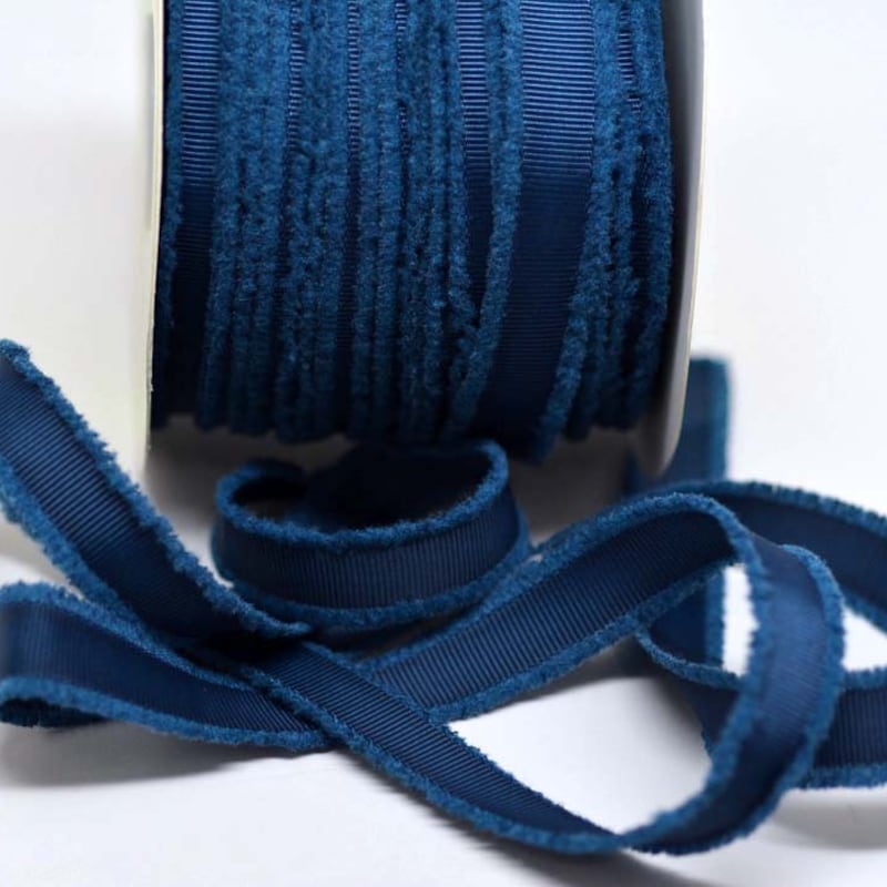 Navy Ribbon - Etsy