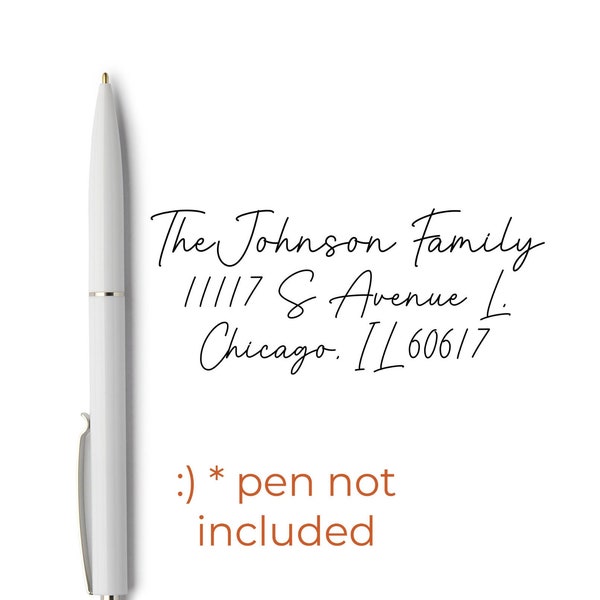 Handwritten Address - Etsy