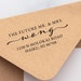 The Future Mr & Mrs Address Stamp, Self Inking Stamp Custom, Engagement ...