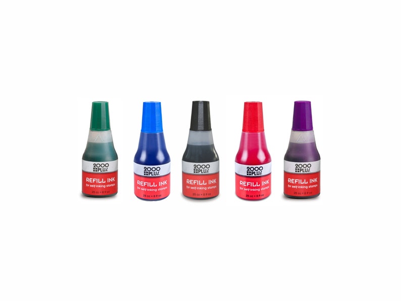 Colop & 2000 Plus Refill Ink for Self Inking Stamp Refill Ink - Etsy
