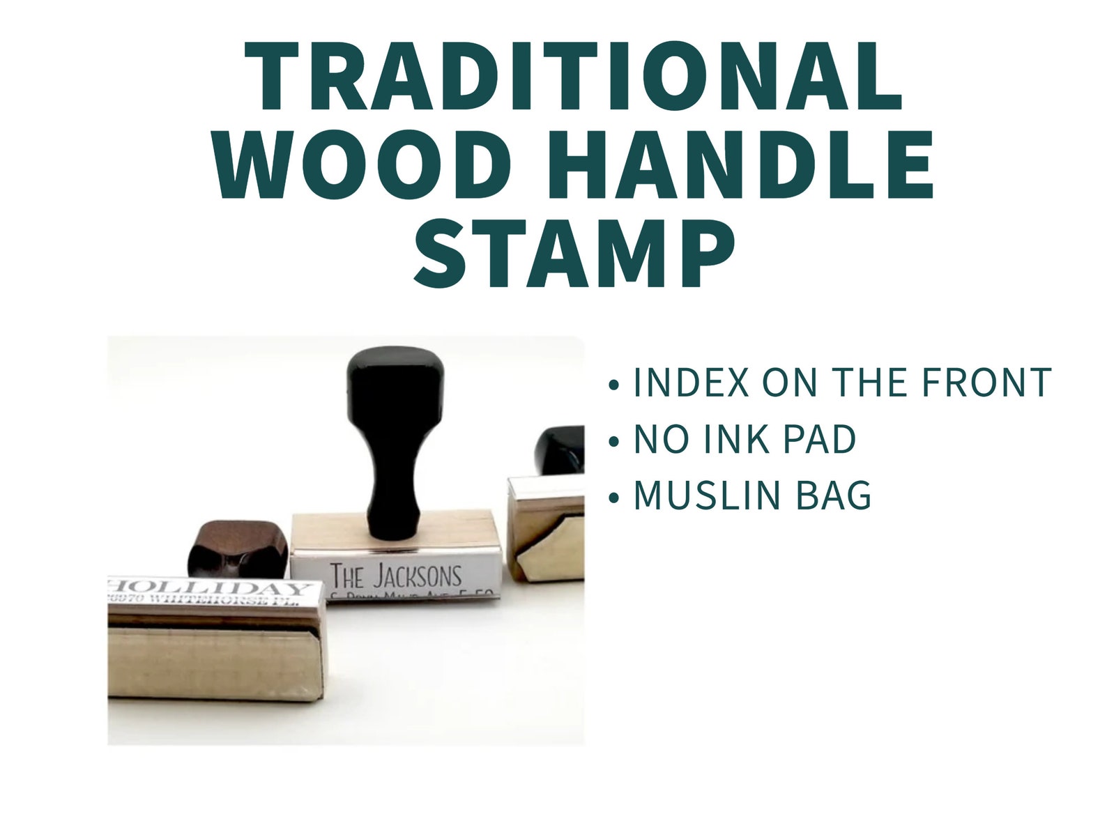 Single Initial Custom Family Personalized Self Inking Stamp ( Featuring ...