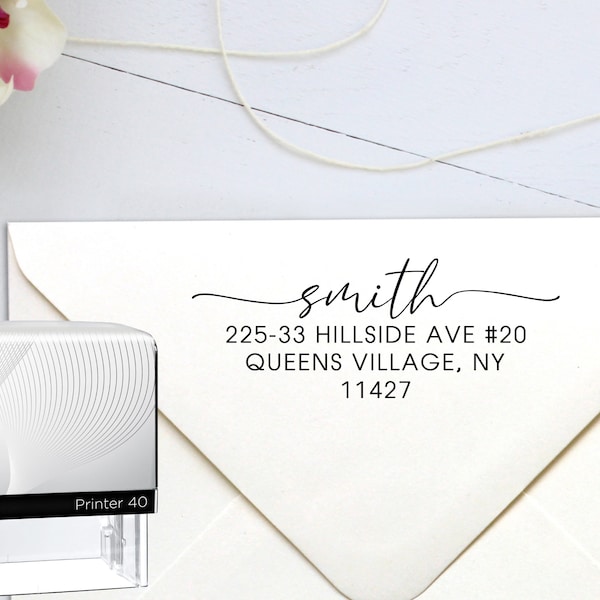 Custom Address Stamp - Etsy